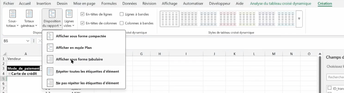 Formation Excel débutant : maîtriser les TCD facilement