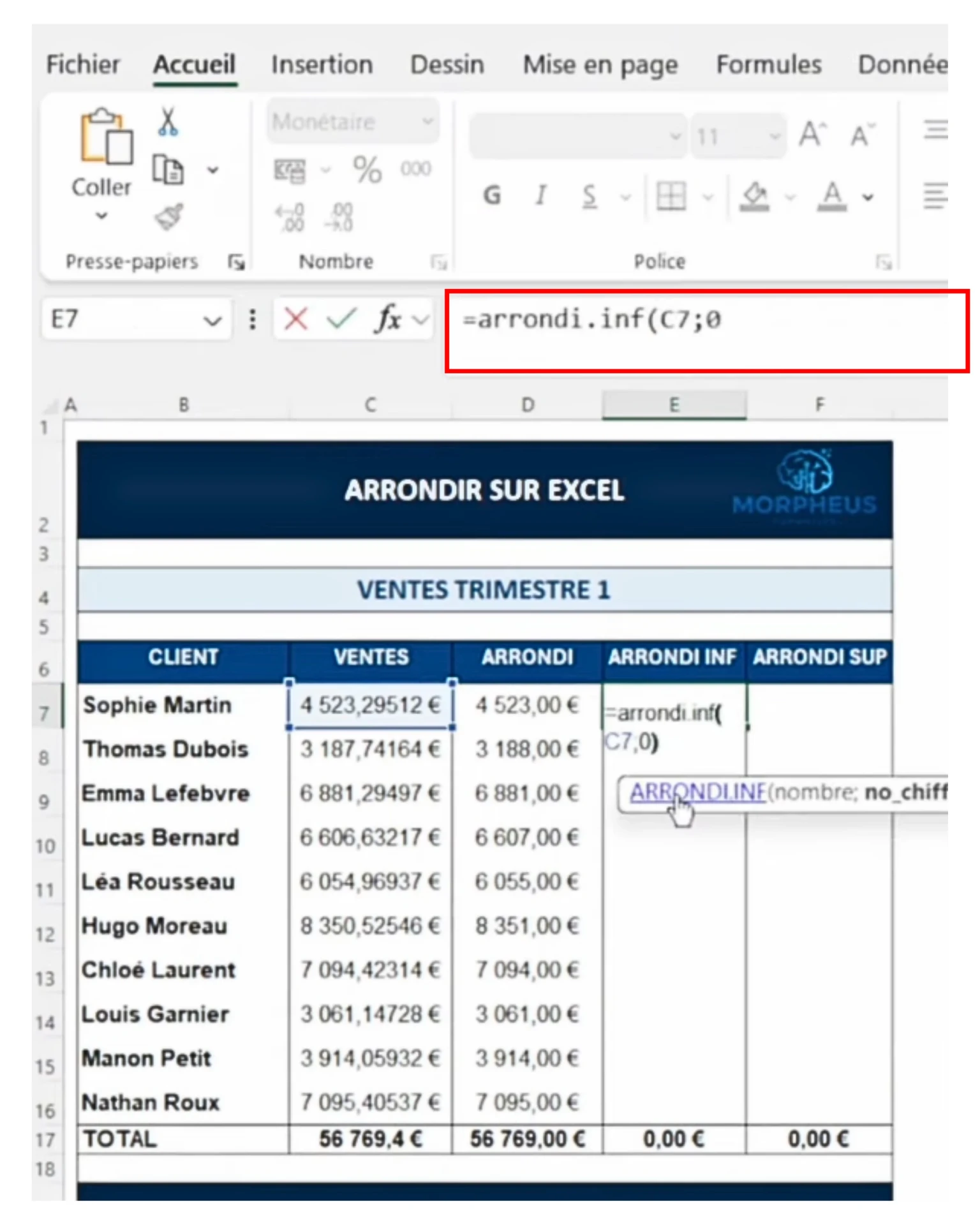Arrondir un chiffre sur Excel : 3 méthodes simples et efficaces ...